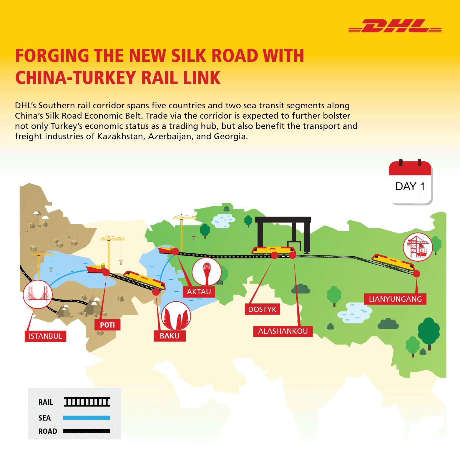 DHL Legt Schienen F r neue Seidenstra e China T rkei DHL Legt Schienen F r neue Seidenstra e China T rkei