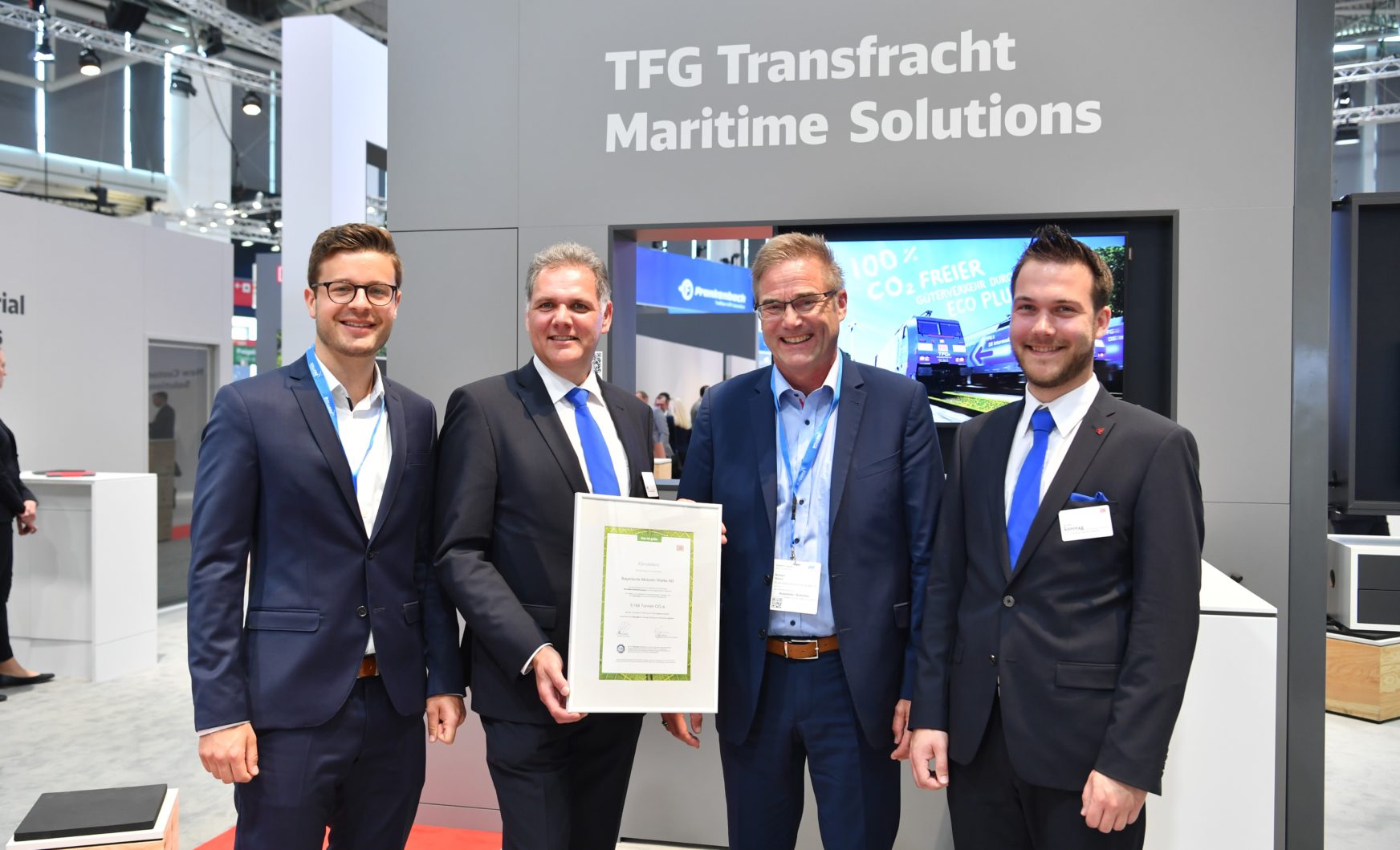 TFG Transfracht versichert BMW klimaneutralen Transport ...