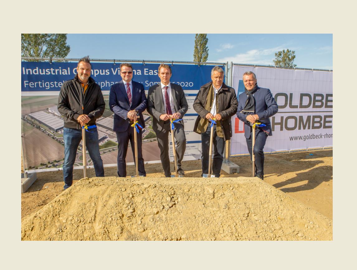 Start der zweiten Ausbaustufe im Industrial Campus Vienna East ...
