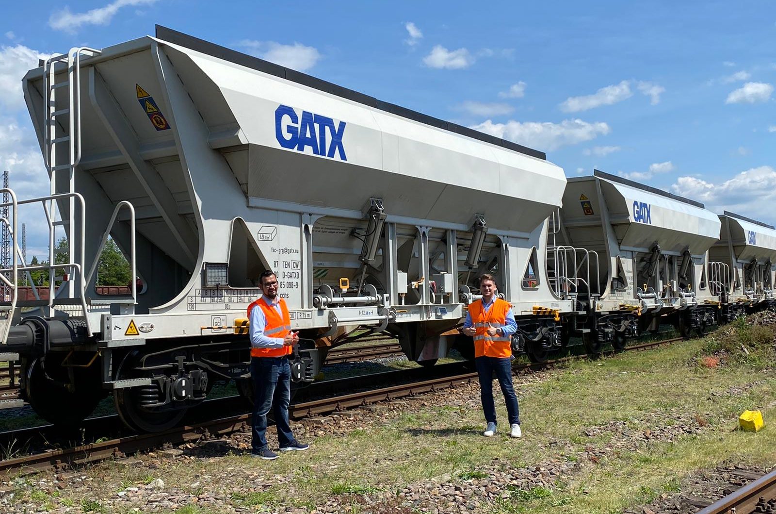 FACCNS-Güterwagen von GATX für Rail Cargo Logistics Deutschland ...