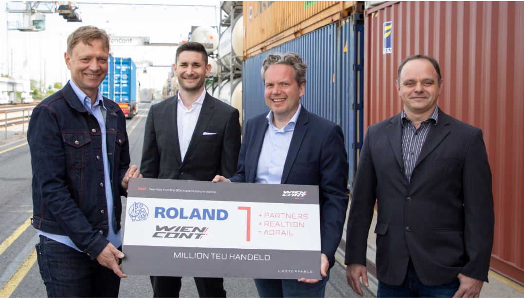 WienCont: Roland passiert die Marke von einer Million TEU ...