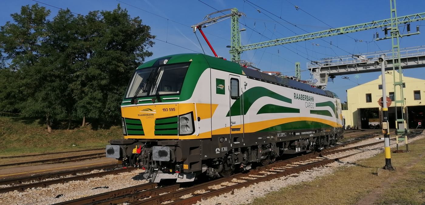 Neueste Siemens Vectron-Lok bei der Raaberbahn Cargo - Österreichische ...
