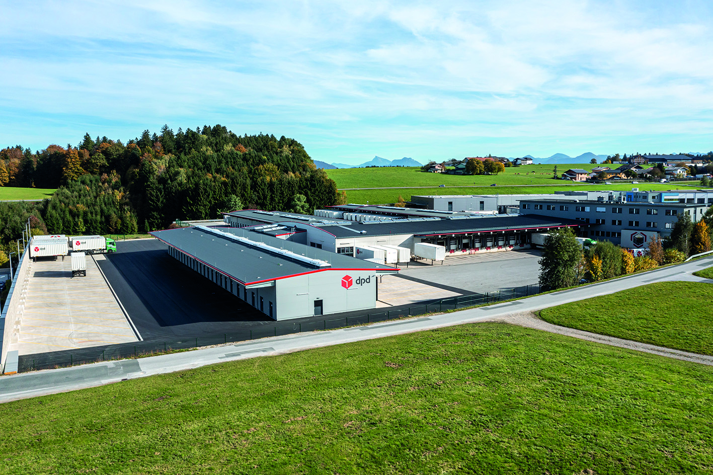 DPD Austria: Depot-Ausbau in Obertrum ist fertiggestellt ...