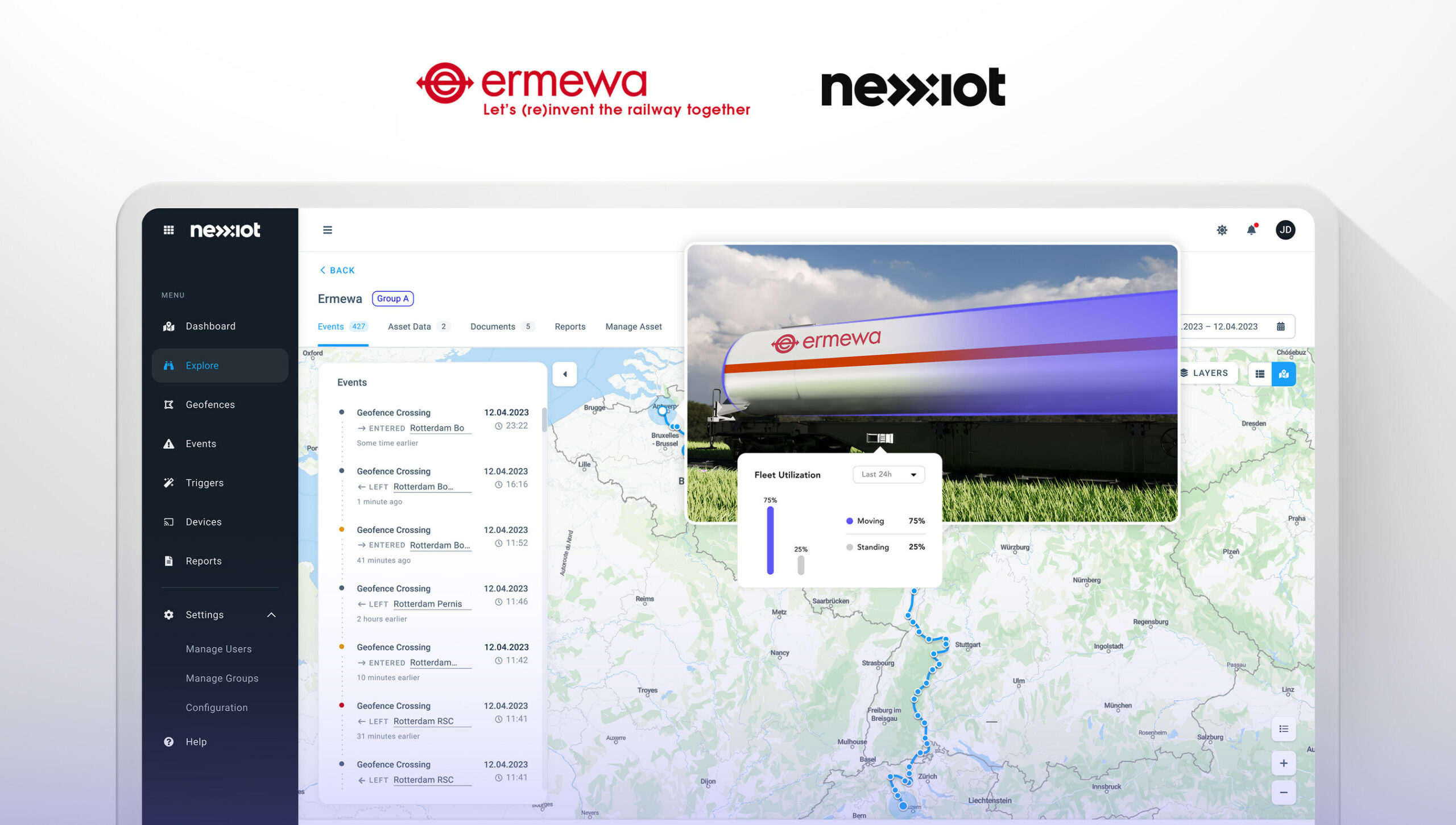 Ermewa digitalisiert mit Nexxiot-Technologie - Österreichische ...
