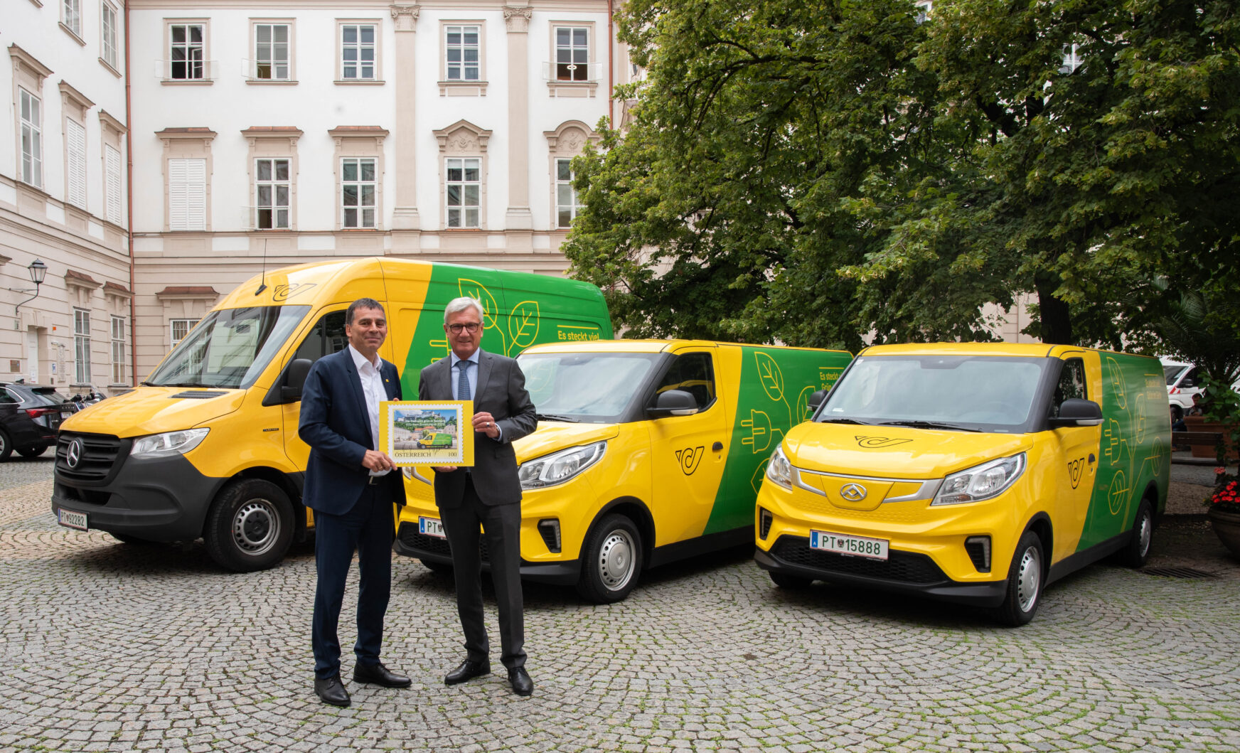 Post startet emissionsfreie Zustellung in Salzburg - Österreichische ...