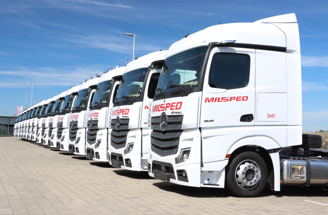 60 neue Lkw in der Flotte der Milšped Group - Österreichische ...