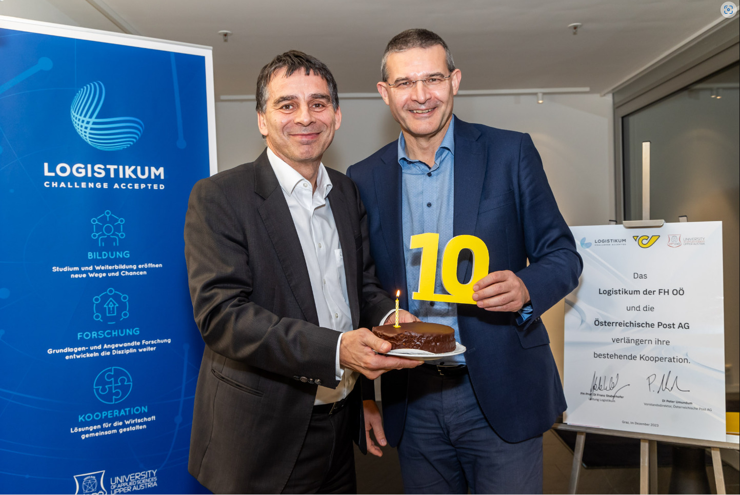 Post – Logistikum: 10 Jahre Forschungskooperation - Österreichische Verkehrszeitung