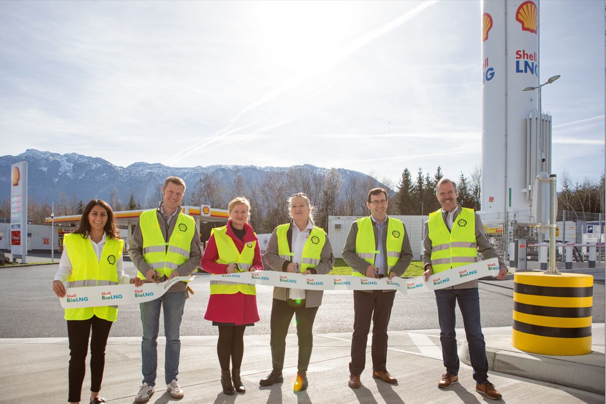 Neue LNG-Tankstelle von Shell Austria am Walserberg - Österreichische ...