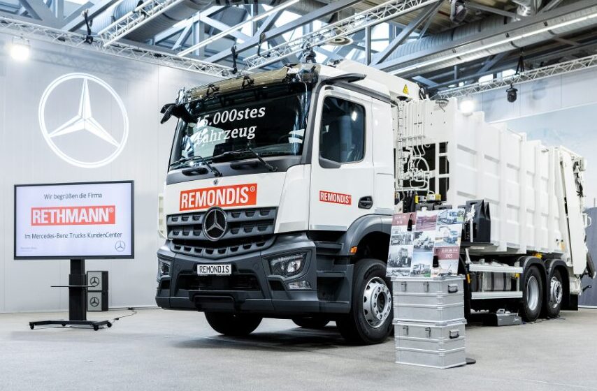 15.000ster Mercedes-Benz Lkw für die Rethmann Gruppe - Österreichische ...
