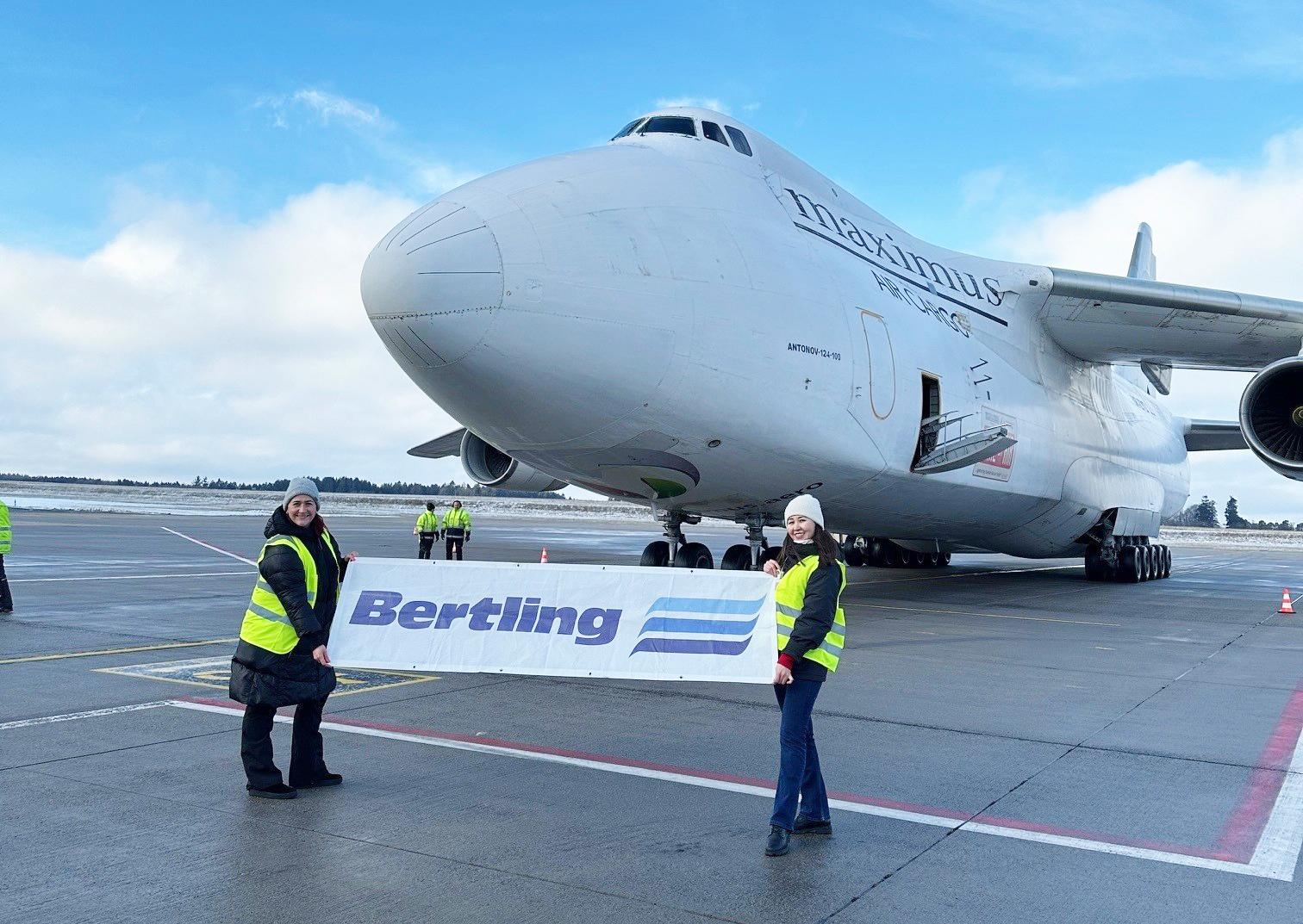 Bertling: 20 Tonnen Luftfracht nach Kasachstan - Österreichische ...